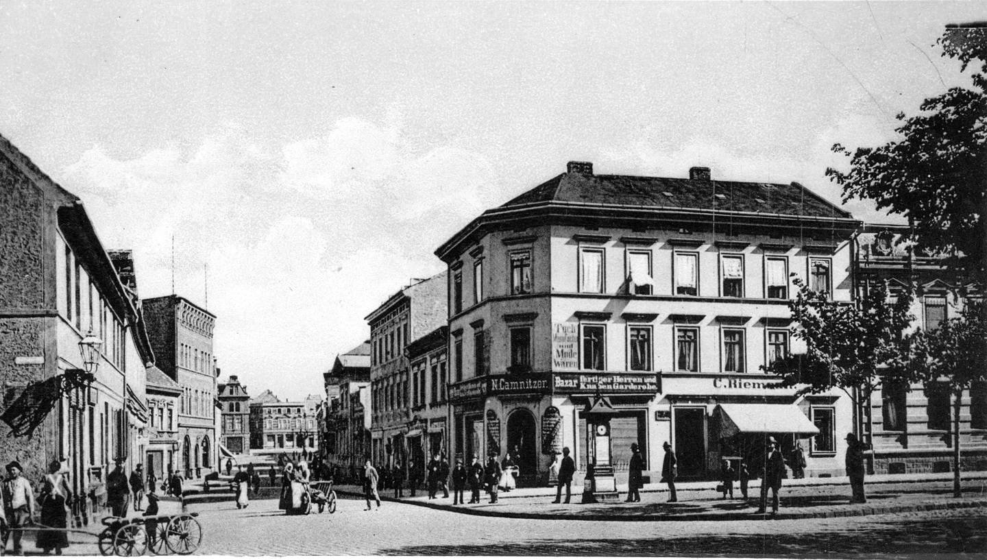 Staßfurt - Luisenplatz um 1900